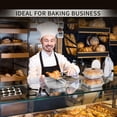 35 Pack 8x8 Aluminum Foil Baking Cake Pans with Clear Plastic Lids ...