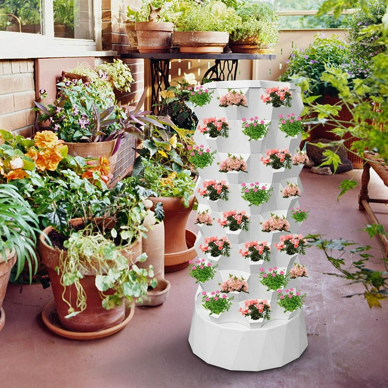 Vertical Hydroponic Planters