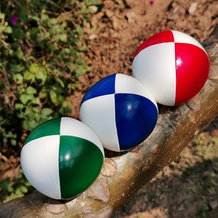 Juggling Balls for Beginners Kids & Professional (Red Green Blue ...
