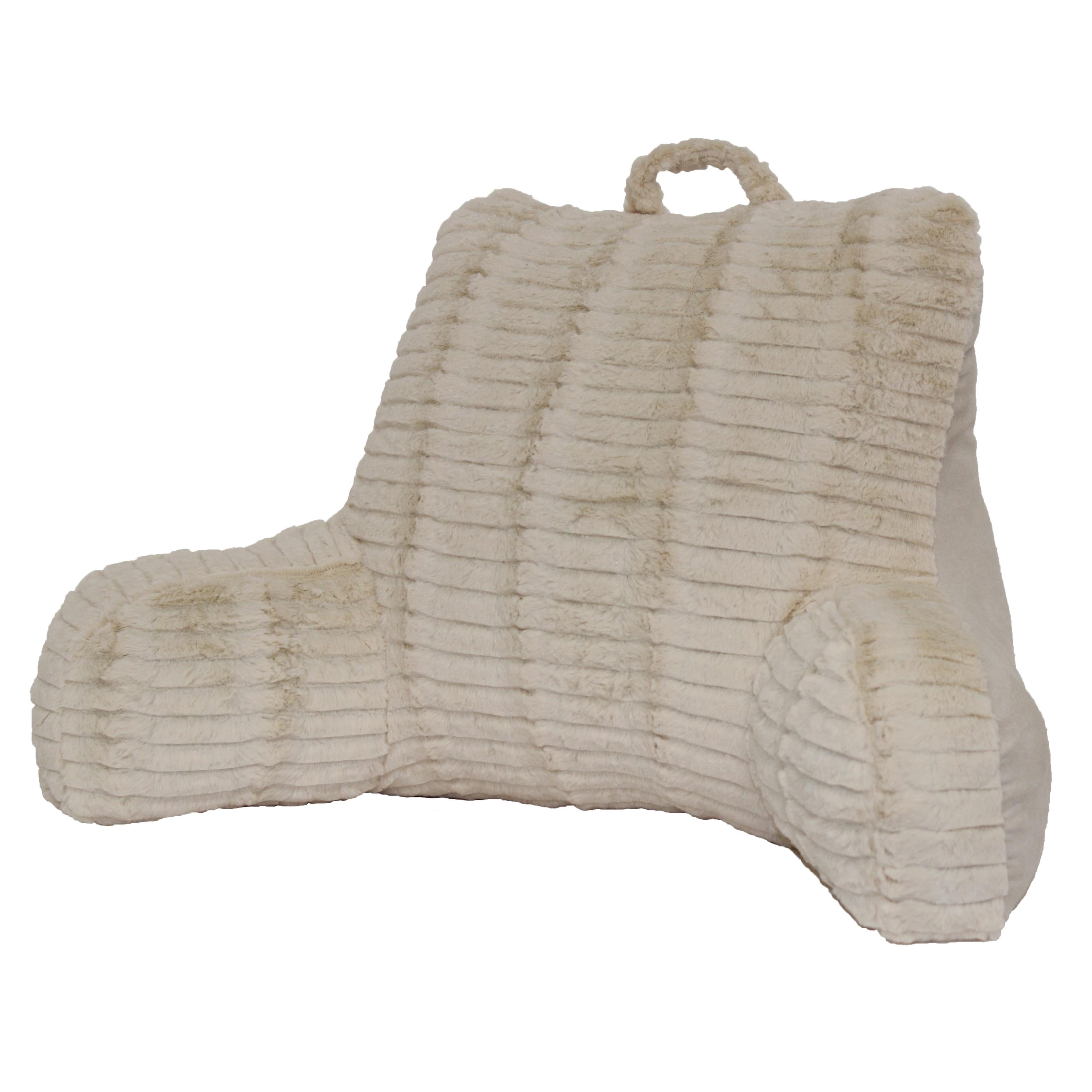 Cut-Fur Backrest with Suede Back - Walmart.com