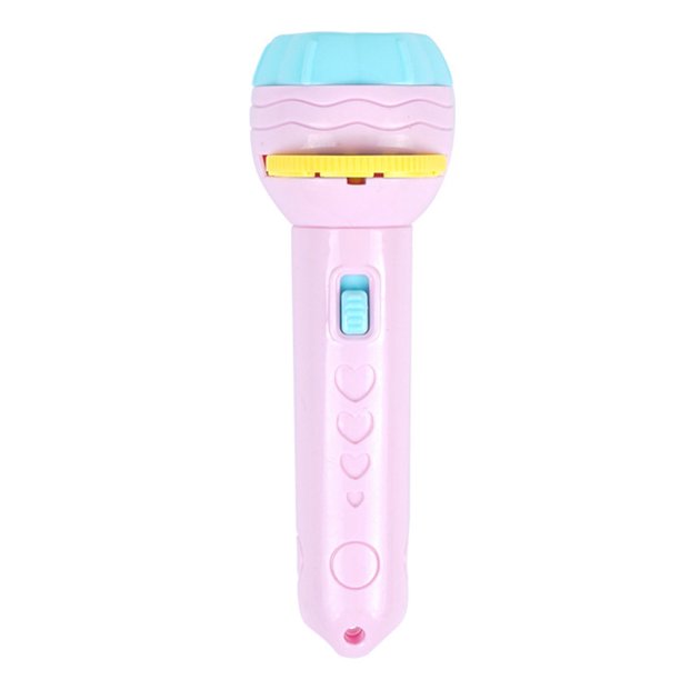 Projection Flashlight with 3Pcs Cards Display 24 Clear Dinosaurs Fruits ...