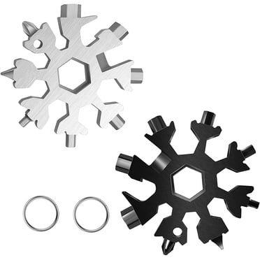 Stainless Steel Keychain Multitool 12 in 1 Folding Multi Function Tool ...