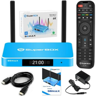 SuperBox S6 Max (2025) Android 12 TV Box - 4GB RAM 64GB Storage | 6K ...