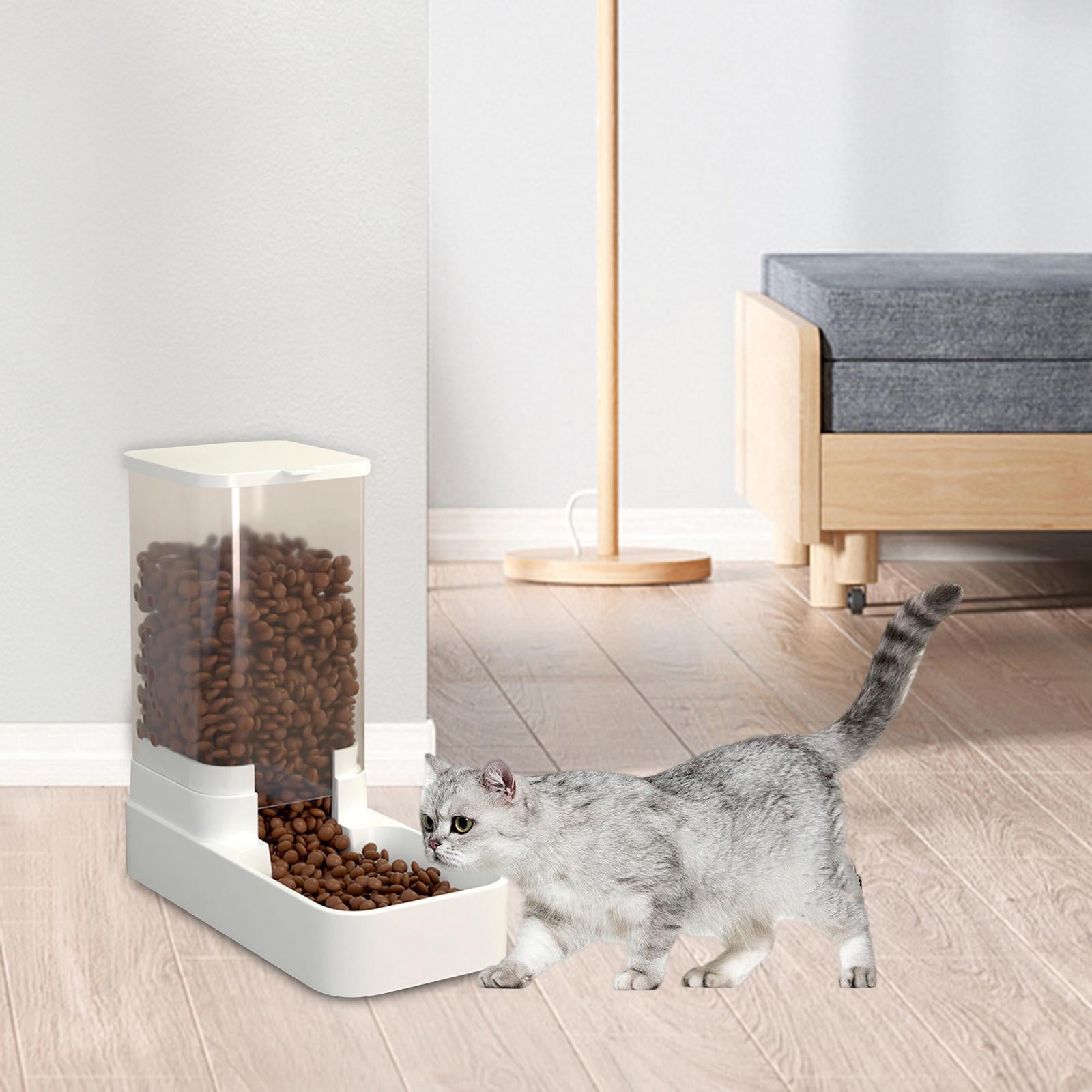 Automatic Pet Dispenser Gravity Dispenser Washable Automatic Refill ...