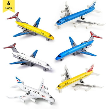 TYMZDYN Airplane Toys, Metal Pull Back Die Cast Aircraft Models ...