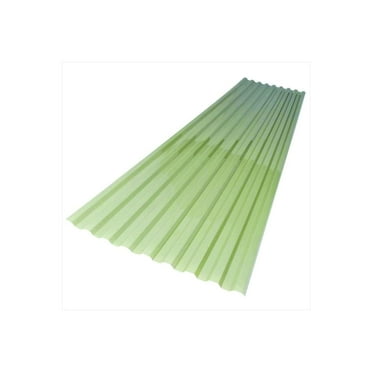 Suntuf 26 in. x 6 ft Solar Control Silver Polycarbonate Roof Panel ...