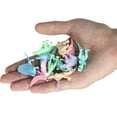 Fridja 12 Pack Assorted Mini Vinyl Plastic Dinosaur Figures Toy Set ... Fridja 12 Pack Assorted Mini Vinyl Plastic Dinosaur Figures Toy Set ...