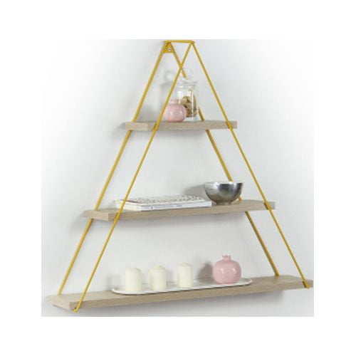 Click here for Unbranded Triangular Floating Shelf - Metal Wall M... prices