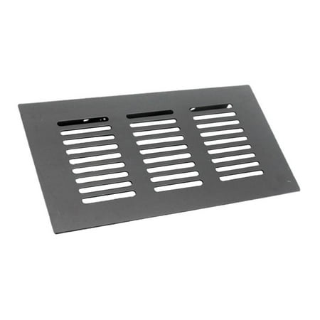 Air Vent Grille Black Rectangle Shape Metal Ventilation Cover for ...