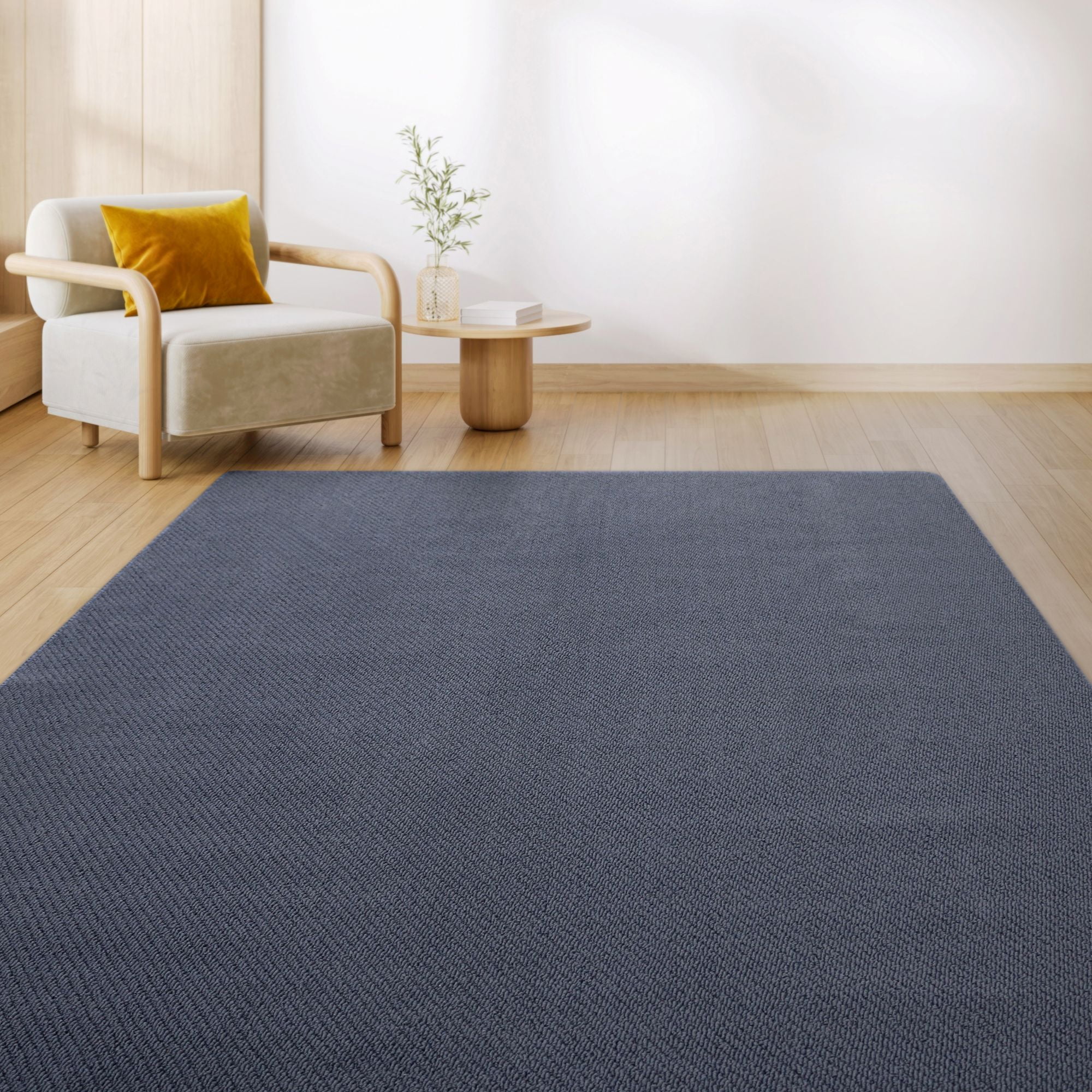 Click here for Mainstays Basic Tufted Blue  Machine Washable Area... prices