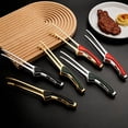 Stainless Steels Cooking Tongs With Ergonomic Handle Ideal For Flipping ...