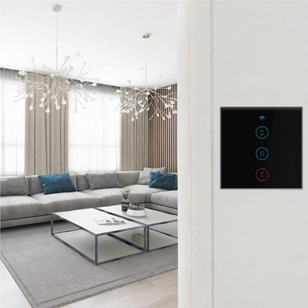 Wi-Fi Curtain Shutter Motor Door Smart Switch Upgrade Control Curtain ...