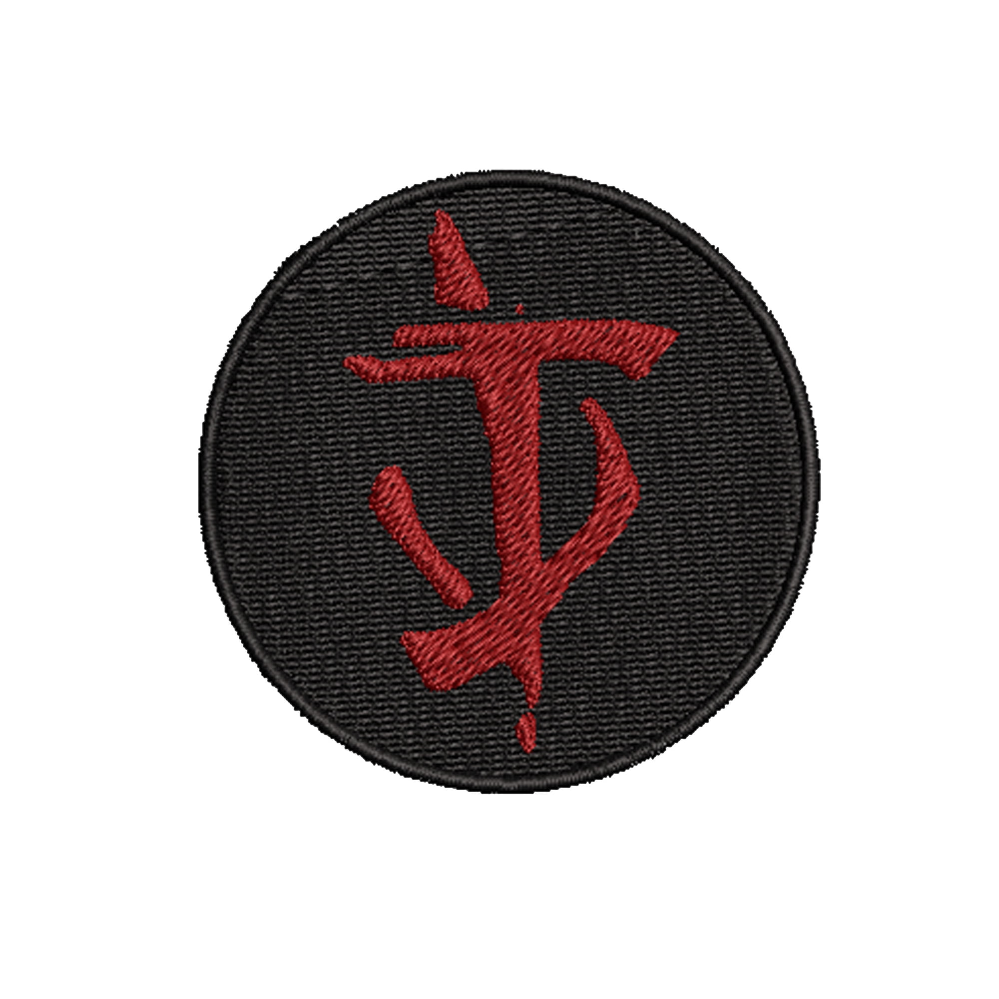 DOOM Slayer Logo Embroidered Patch Iron-On Applique, Cosplay Vest ...