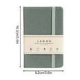 A6 Hardcover Ruled Lined Journal Notebook with Elastic Closure, 160 ...