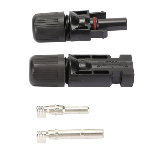 PV Connectors,1 Pair Solar Panel Male Solar Connector Solar Connectors ...