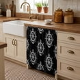 Summer Coastal Cabinet Curtains for Kitchen 35"W x 35"L, Modern Casual ...