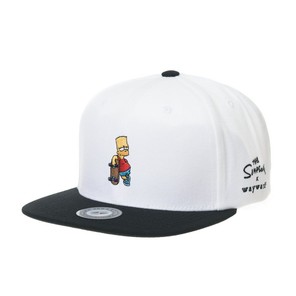 WITHMOONS The Simpsons Baseball Cap Bart Simpson Skateboard Snapback ...