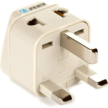 Plug in Solutions Type G Travel Plug Adapter - Walmart.com