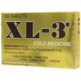 Xl-3 Cold and Flu Tablets, Temporary Relieves Nasal Congestion and ...