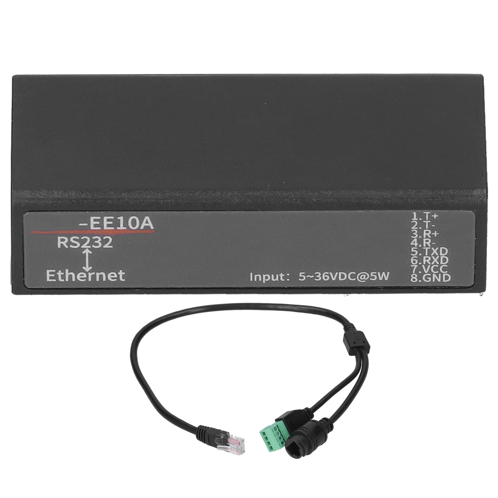 5‑36V Serial Server RS232 to Ethernet Communication Network ...