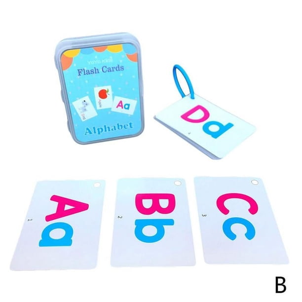 ??Olove Abc Card Early Learning Flash Cards ABC Number Fruit Body ...