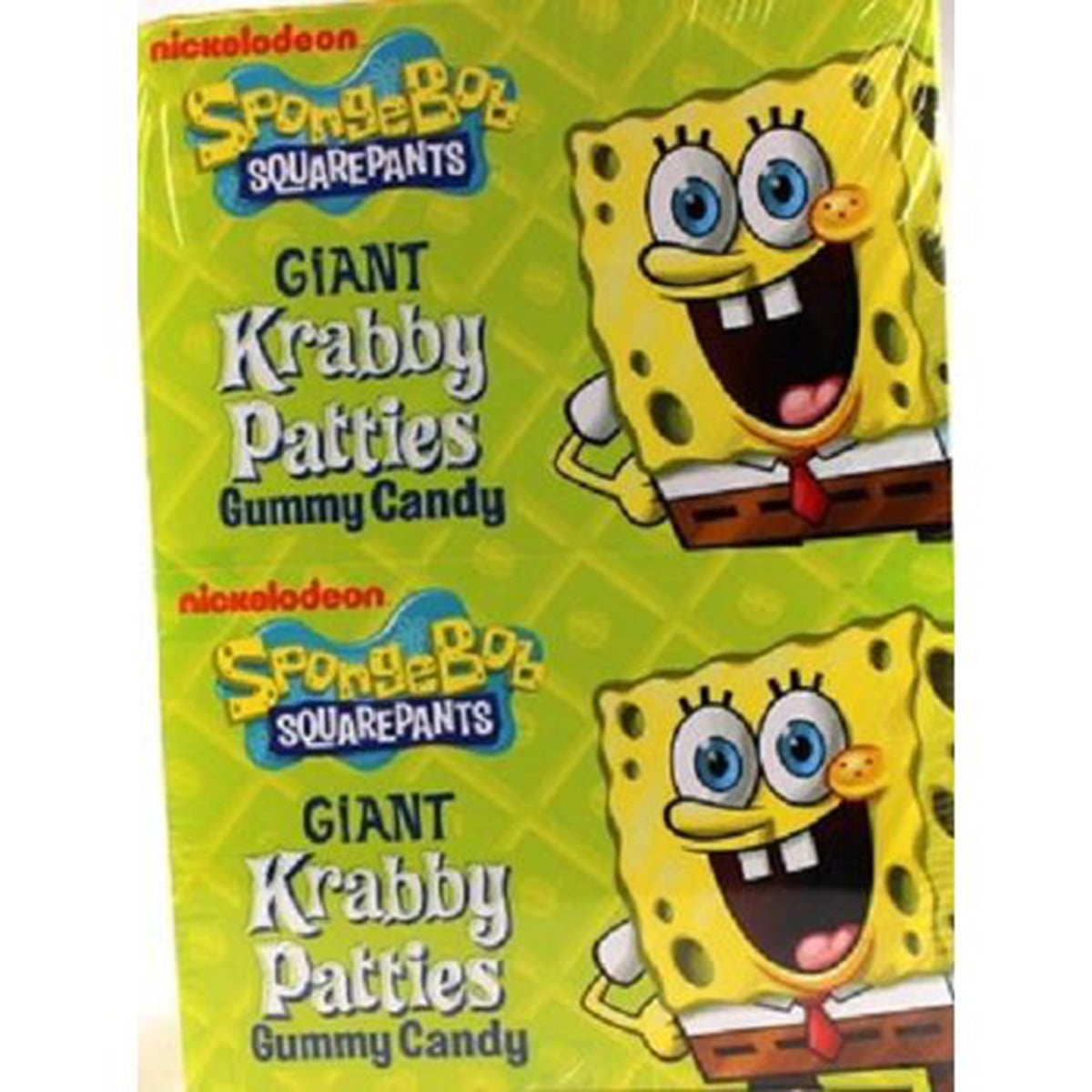 Spongebob Squarepants Giant Gummy Krabby Patties 36 Count - Walmart.com
