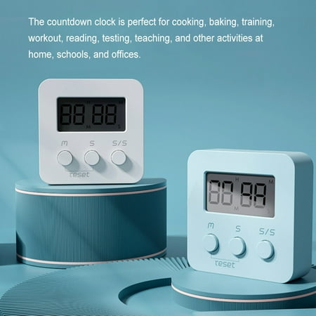tredstone Wall Mount Digital Timer Alarm Countdown Clock Time ...