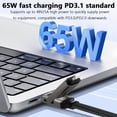 4-in-1 Keychain Charging Cable, 65W Retractable USB C Data Cable with ...