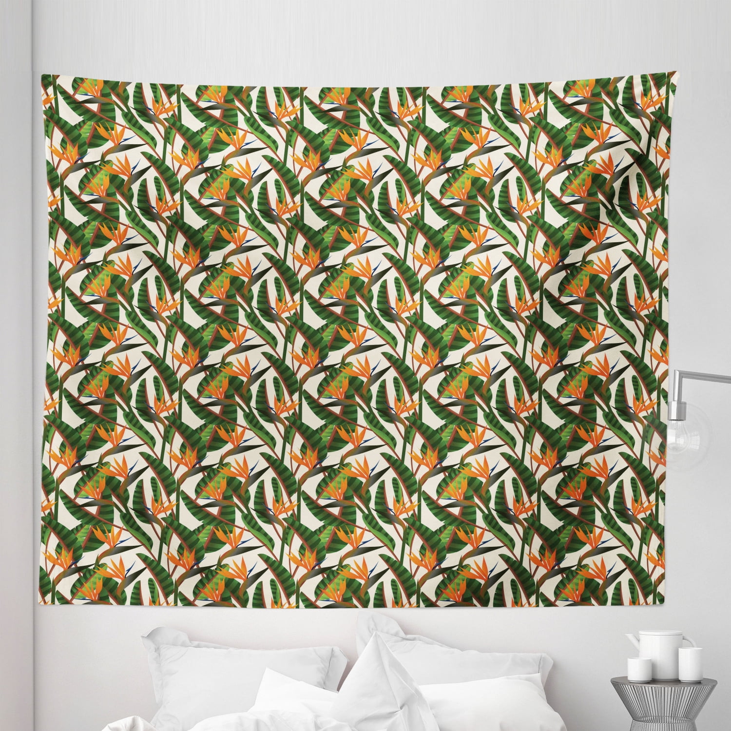 Botanical Tapestry, South Perennial Plants Exotic Summer Jungle ...