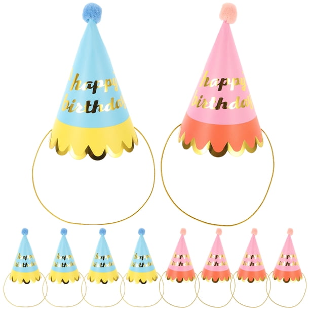KAKOWELY 10 sombreros de cumpleaños para niños. | Walmart en línea