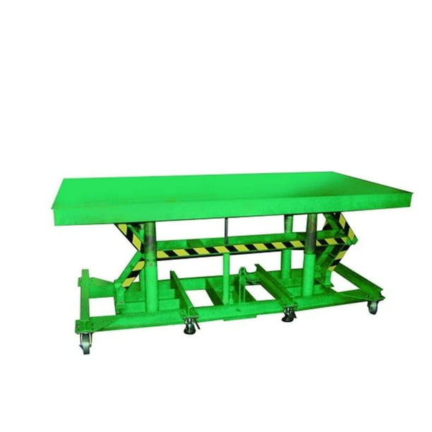 Stn-3606-3F 36 x 72 in. Lexco Long-Deck Hydraulic Foot-Operated Lift ...