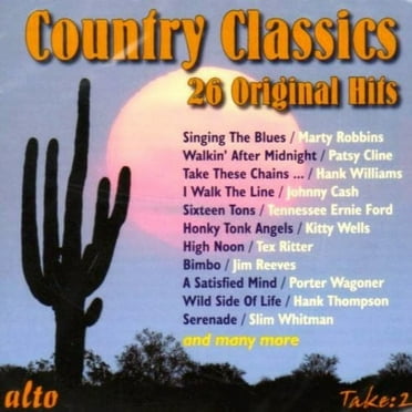 Classic Country Jukebox Music CD - Walmart.com