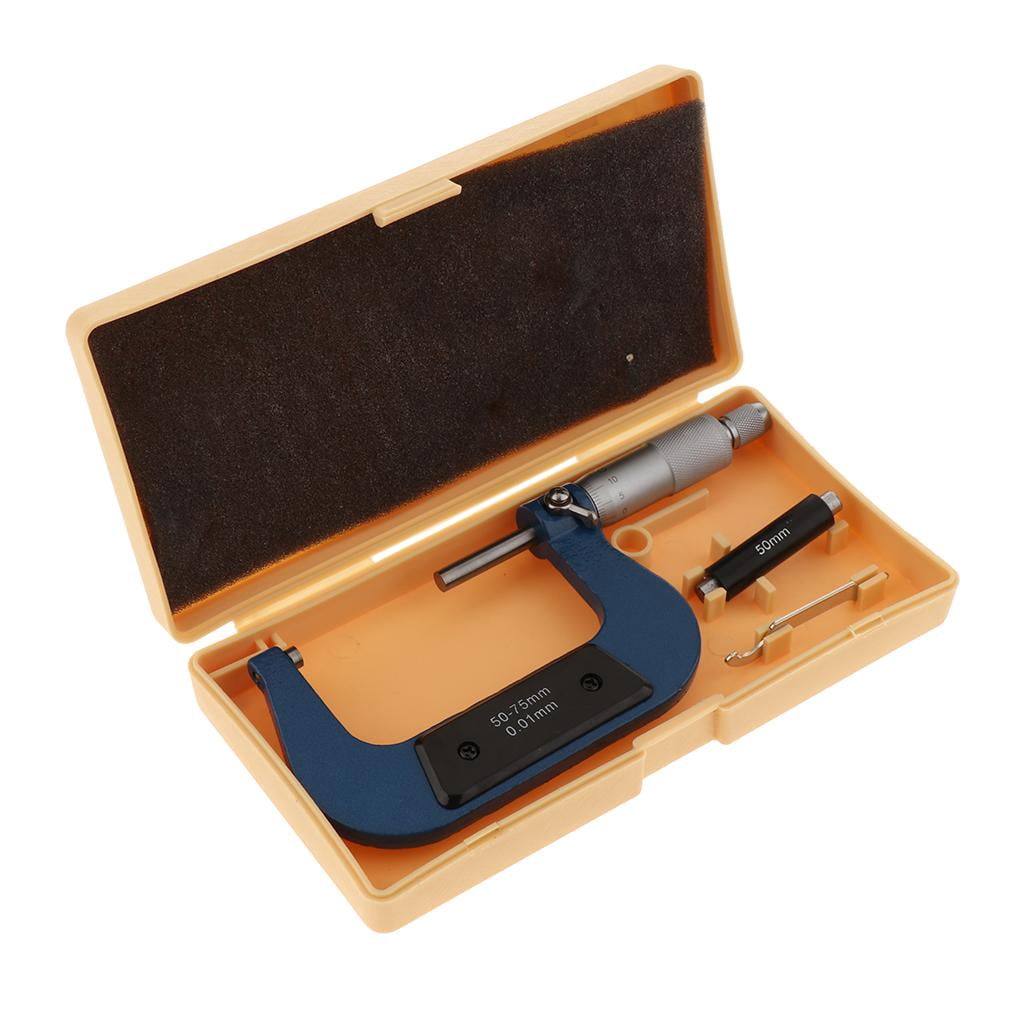 50-75mm Metal Outside Machinist Tool Vernier Caliper with Locking Clamp ...