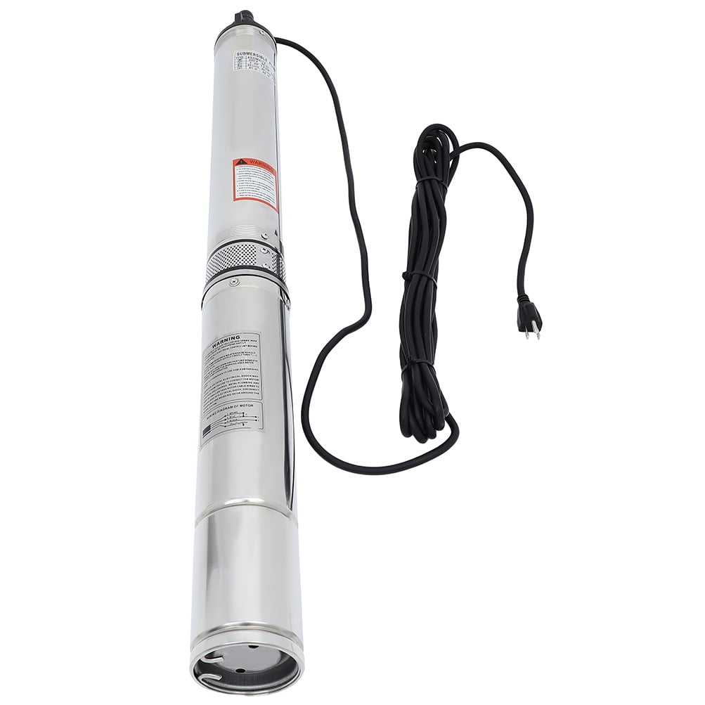 SCITOO 42GPM Deep Well Water Pump Submersible 220V 230V 240V 440ft ...