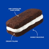 Hostess Suzy Q’s Chocolate Snack Cakes with Creamy Filling, 13 oz Box ...