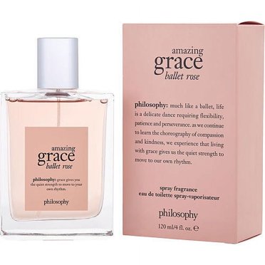 Philosophy Amazing Grace Ballet Rose Perfume Fragrance, 4.0 oz Eau De ...