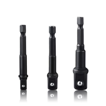 relayinert Drill Socket Adapter Shank to Square Impact Driver Extension ...