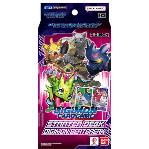 Digimon Card Game: Digimon Beatbreak Starter Deck - Walmart.com