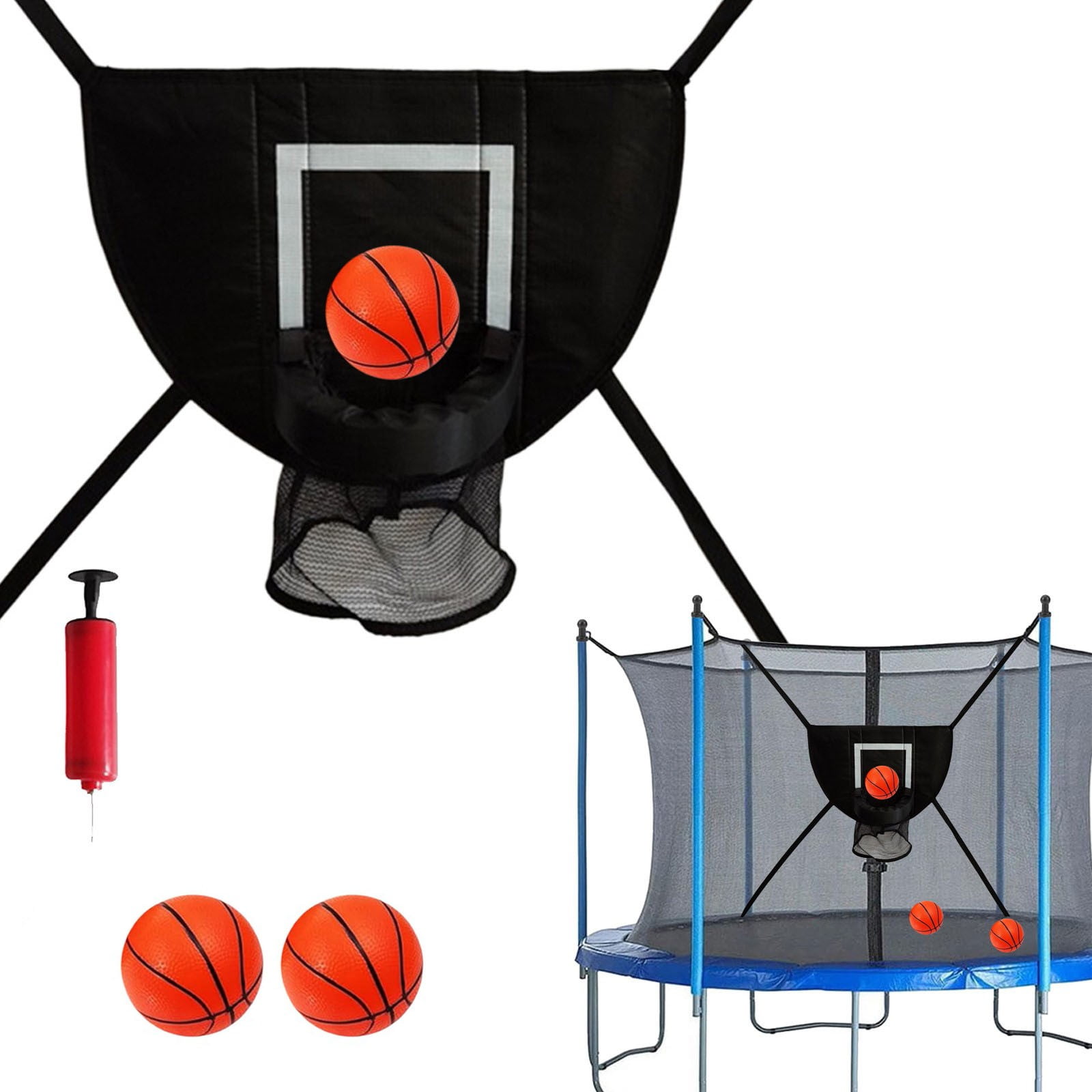 Click here for Chenjiaaa Trampoline Basketball Attachment Backyar... prices