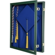 Wooden Graduation Shadow Box Frame with Cap & Tassel Holder, Diploma ...