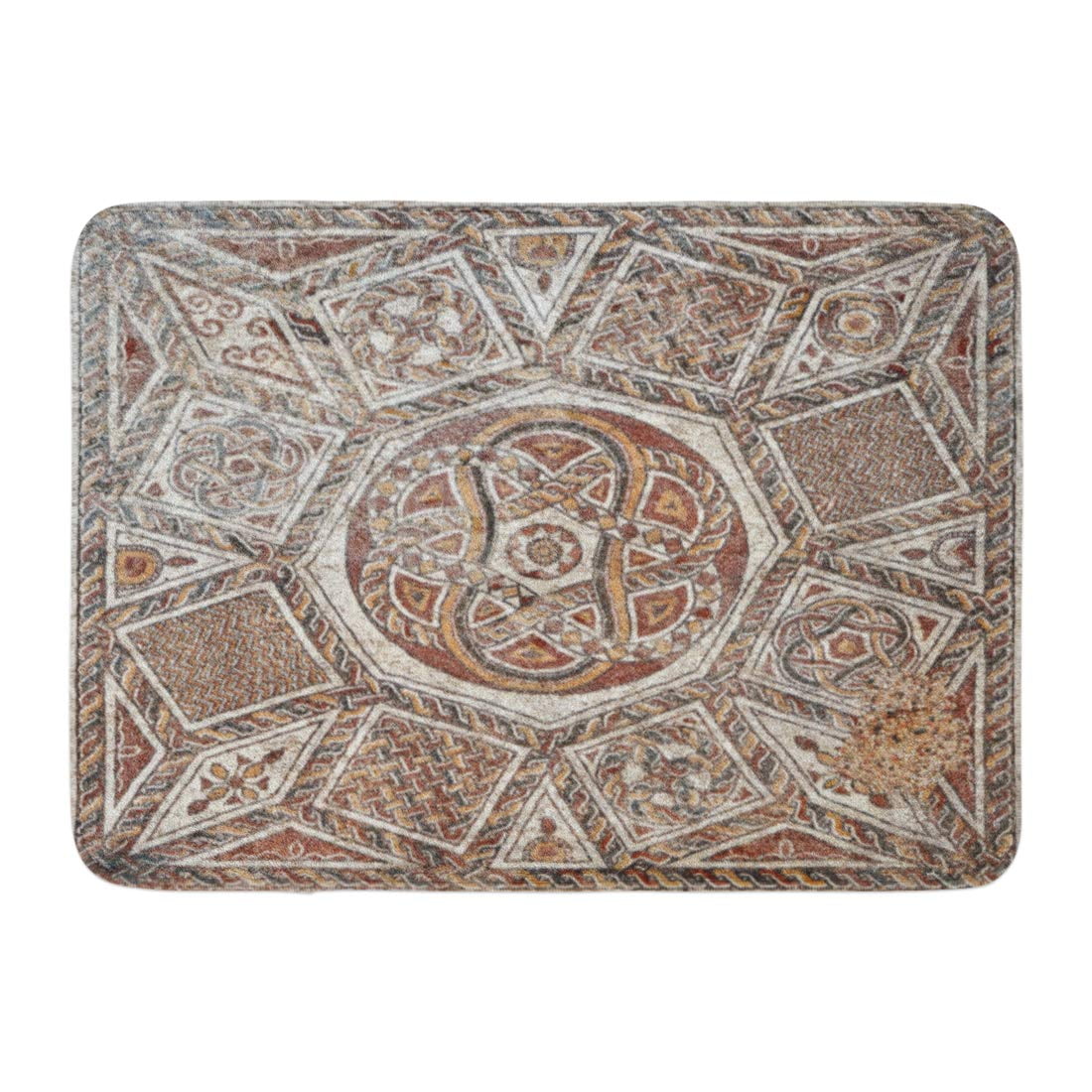 GODPOK Fragment of Ancient Floor Mosaic Colorful Small Tiles Unusual ...