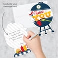 Big Dot of Happiness Fire Up the Grill - Shaped Thank You Cards ...