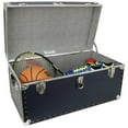 Seward Trunk Classic Collection 31-Inch Footlocker Trunk, Navy Blue ...