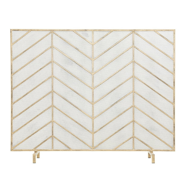 Glass Fireplace Cover