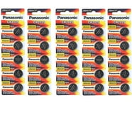 Panasonic CR2412 Lithium Button Battery 3V - 2 Pack for Watches ...