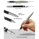 Nicpro 6 Pcs Mechanical Pencils Set, 0.5-2mm, with Lead Refills in ...