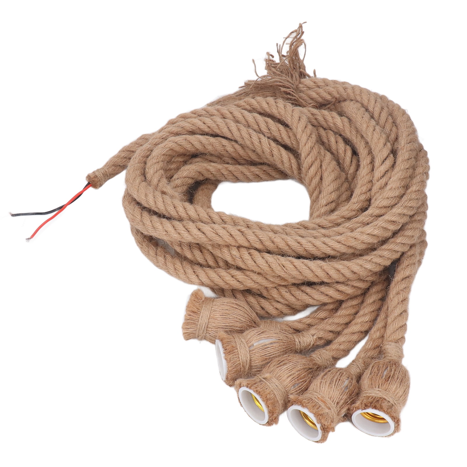 Lámpara Colgante De Cuerda De Cáñamo, Cable De Luz Colgante De Cuerda ...