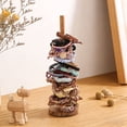 Bracelet Display Stand Holder,Solid Wood Jewelry Bracelet Display Tower ...