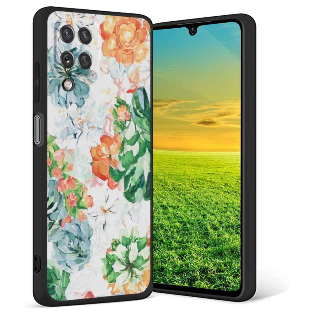 Floral-jpg Phone Case, Degined for Samsung Galaxy A12 Case Men Women ...