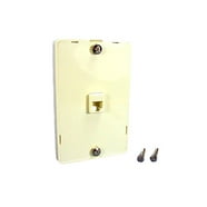 300-094IV STEREN 6P4C WALL PHONE JACK IVORY - Walmart.com